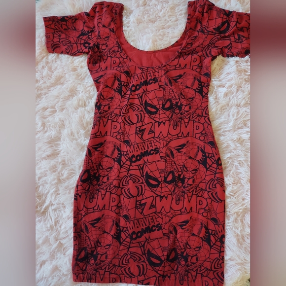 Marvel | Dresses | Marvel Comics Dress | Poshmark